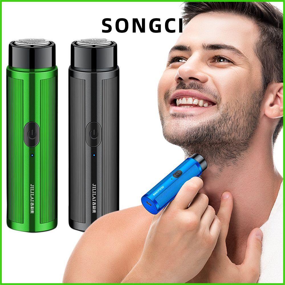 SONGCI เครื่องโกนหนวดไฟฟ้าแบบพกพาเครื่องตัดขนอัตโนมัติเต็มรูปแบบ ...