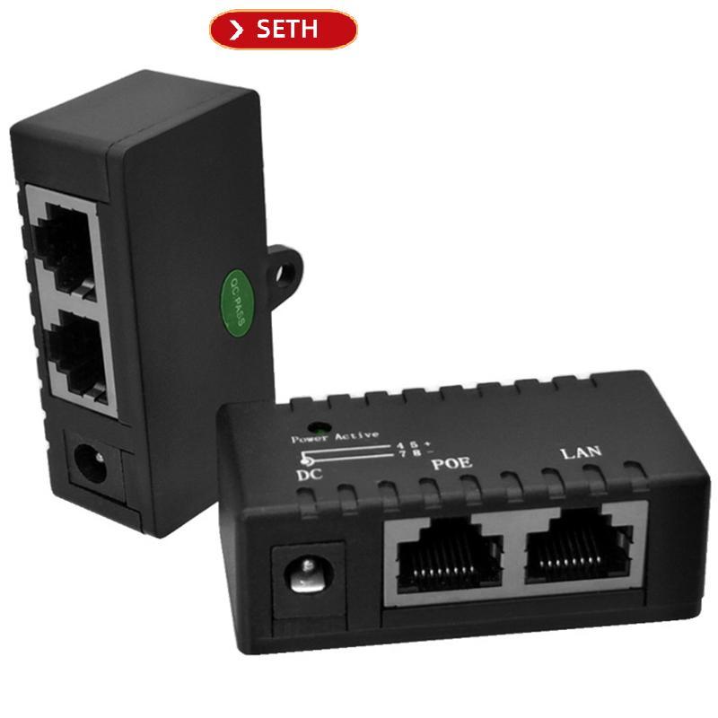 SETH Gigabit Power Over Ethernet Passive PoE Injector Splitter สําหรับ ...
