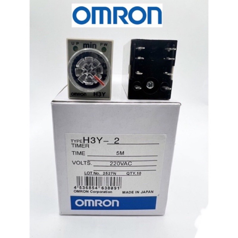 แท้ Timer H3Y2 H3Y4 h3y-4 h3y-2 12vdc 24vdc 220vac 5s 10s 30s 5m 10m ...
