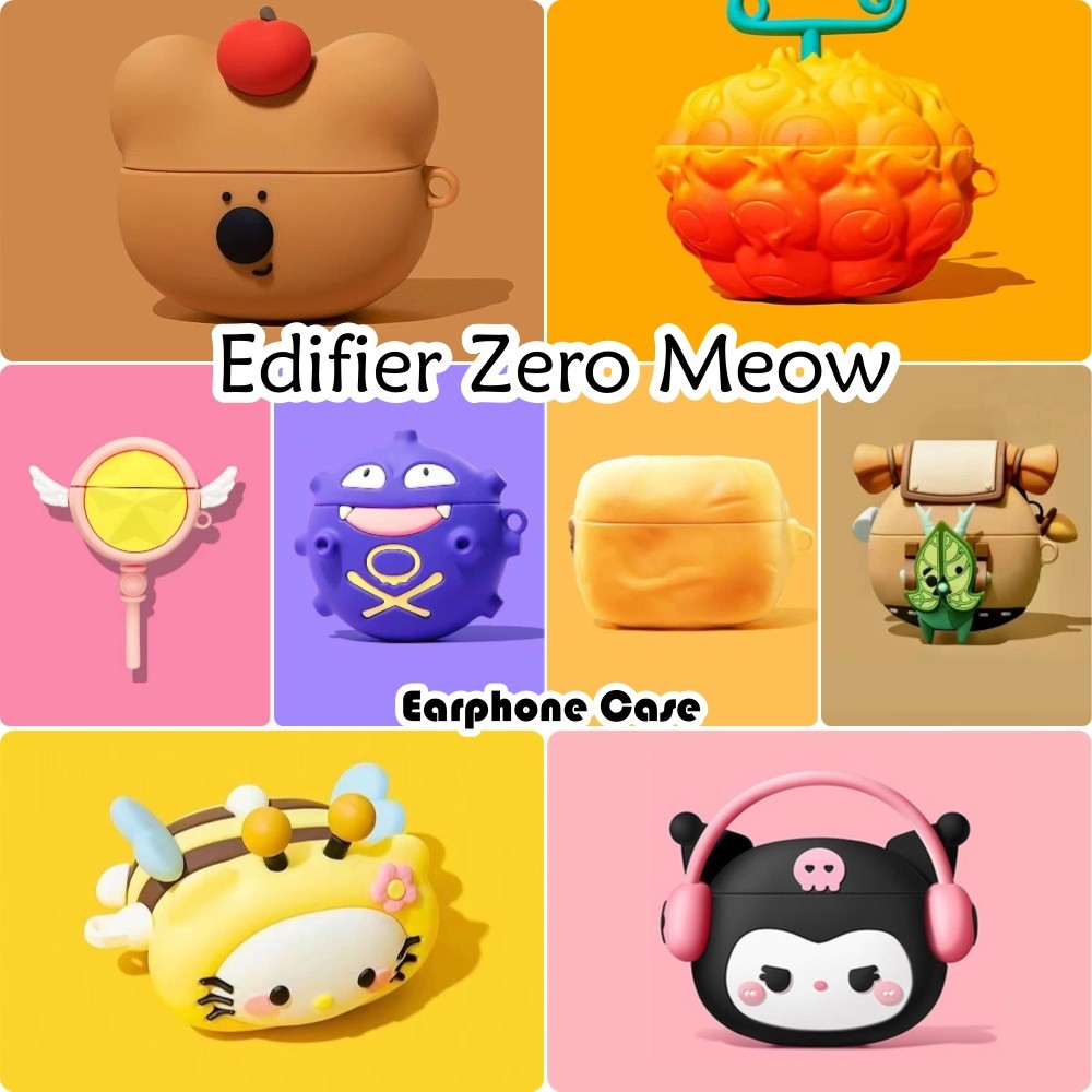 READY STOCK!นําไปใช้กับ Edifier Zero Meow เคส Case เคสหูฟัง รูปทรงสาม ...
