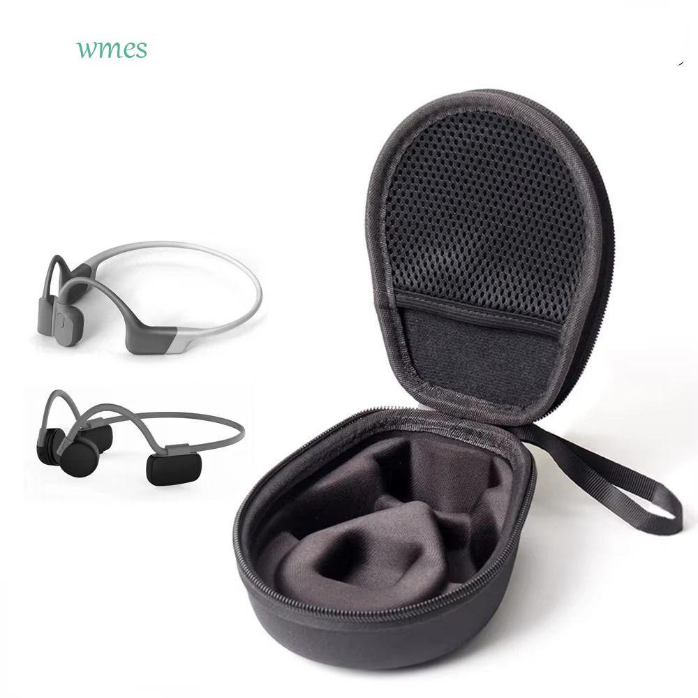 WMES1ZA กระเป๋าเก็บหูฟัง,แบบพกพา EVA Bone Conduction หูฟังกล่อง,ไร้สาย ...
