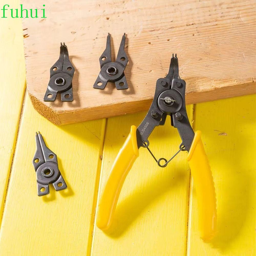 FUHUI 4 Way ประเภท Cir-clip คีม,ทนทานเหล็ก Snap แหวนคีม,เครื่องมืออเนก ...