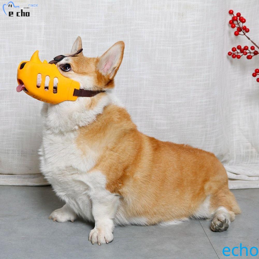 PIVOT ตะกร้อครอบปากสุนัข, ซิลิโคน Anti-Licking Pet Mouth Mask, อุปกรณ์ ...