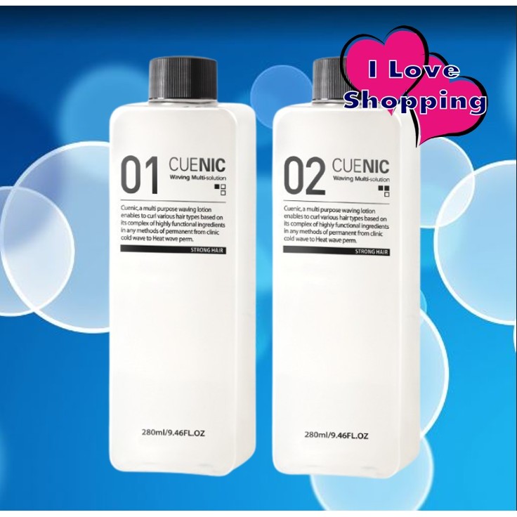 CUENIC Waving Mulit-Solution 01+02 280 ml น้ำยาทำผมดัดแบบเย็นอเนก ...