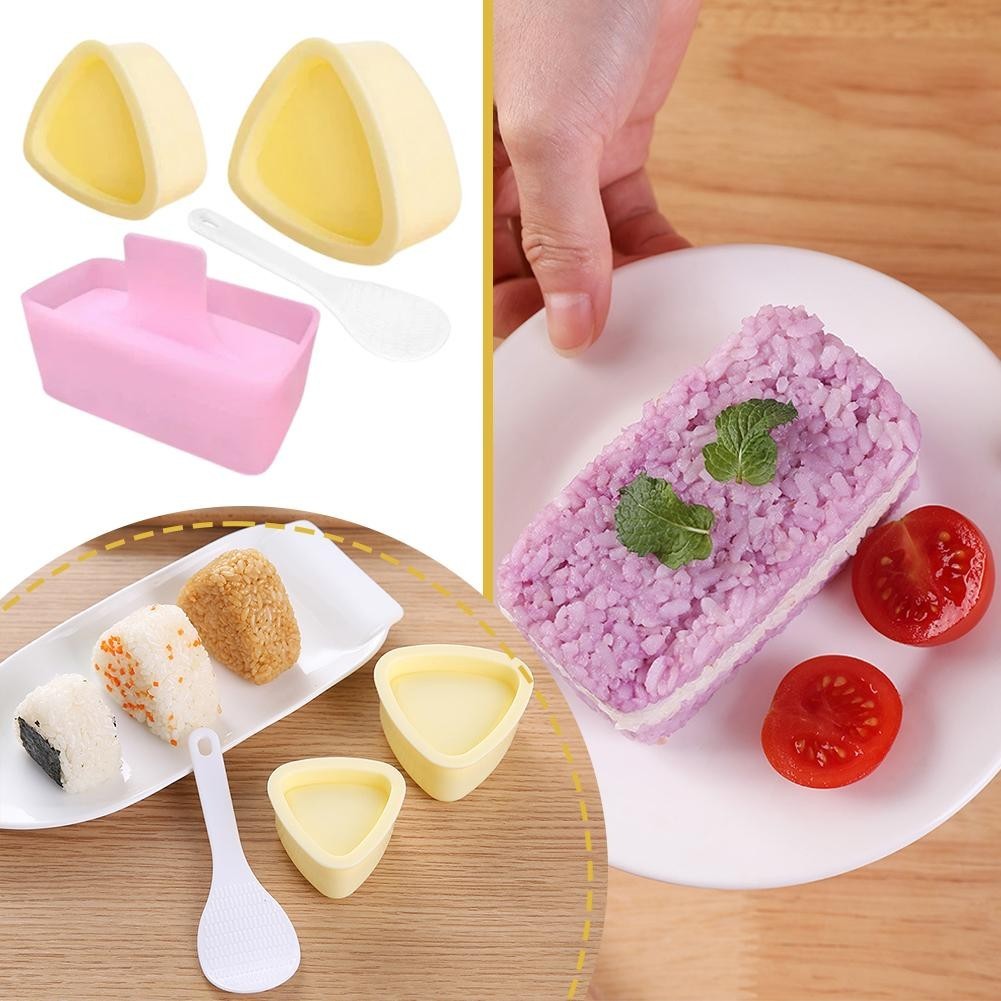 แม่พิมพ์ข้าว Musubi Maker Molder เครื่องทําซูชิแม่พิมพ์สี่เหลี่ยมชั้น ...