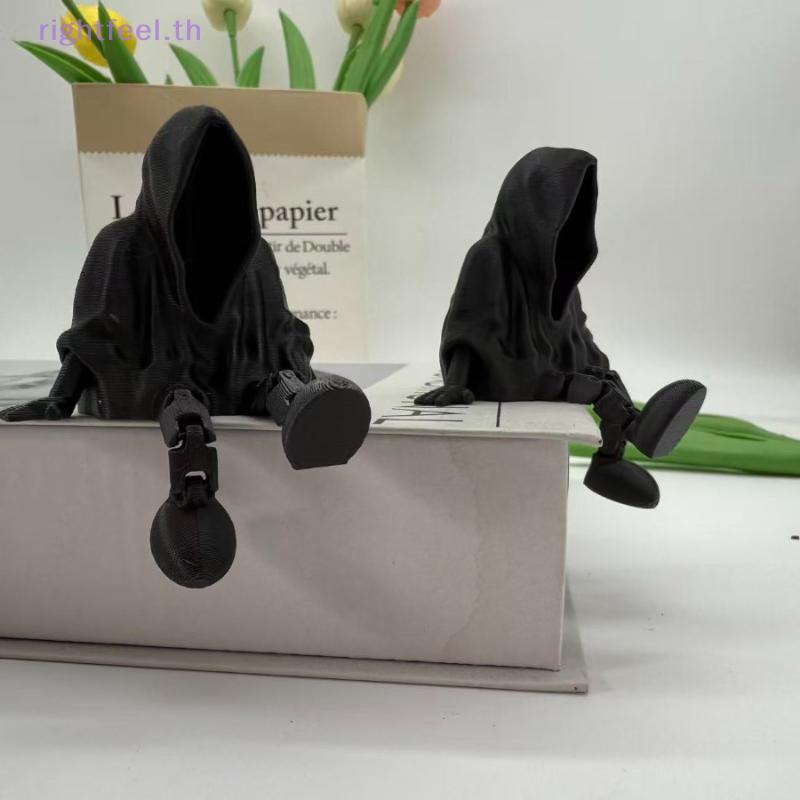 Rightfeel.th รูปปั้นผีเครื่องประดับ Faceless Ghost 3D พิมพ์ Gothic ...