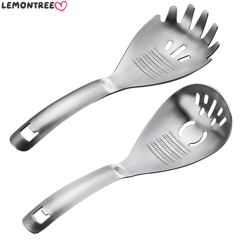 LEMONTREE Potato Masher, Easy Clean Multi-Function Slotted Spoon ...