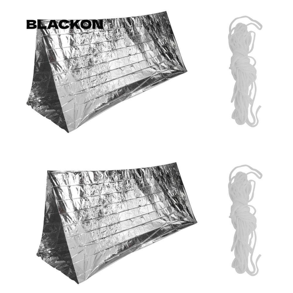 เต็นท์และผ้าห่ม Blackon 2 ชิ้น พกพาสะดวก กันน้ำ สะท้อนแสง ทนทาน เหมาะ ...