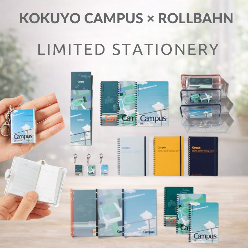 Kokuyo Campus × Loohar Ring Notebook Collection: Various Sizes and ...