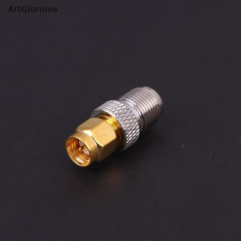 Art 2 ชิ้น/กลุ่ม SMA ชาย F หญิงทองแดง RF หัวแปลง Smaj/FK SMA ด้ายภายใน ...