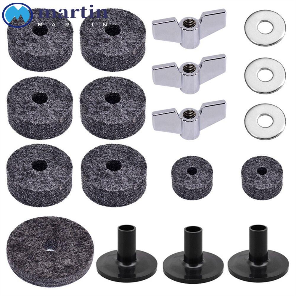 MARTIN Cymbal Felt Washer, Cymbal Sleeve Wing Nuts Drum Stand Felt, ใช้ ...