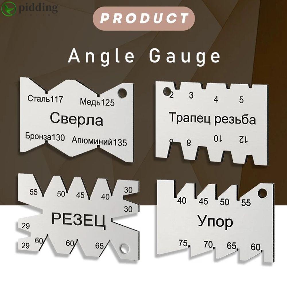 PIDDING การตัดลวด Gauging Thread Iron Carbon Steel Bit Gauge | Shopee ...