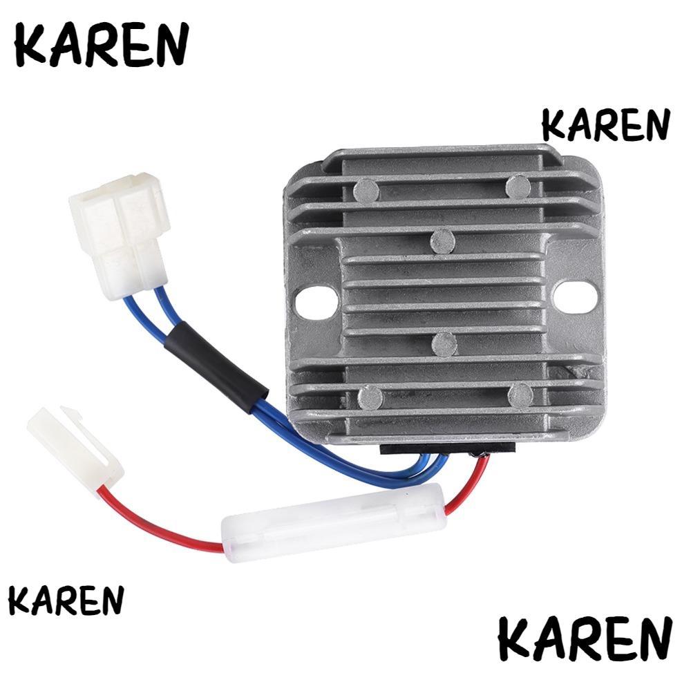 KARENGOODS AVR, 12V DC 2 ปลั๊ก/3 สายตัวควบคุมแรงดันไฟฟ้า,ไฟฟ้าเริ่มต้น ...