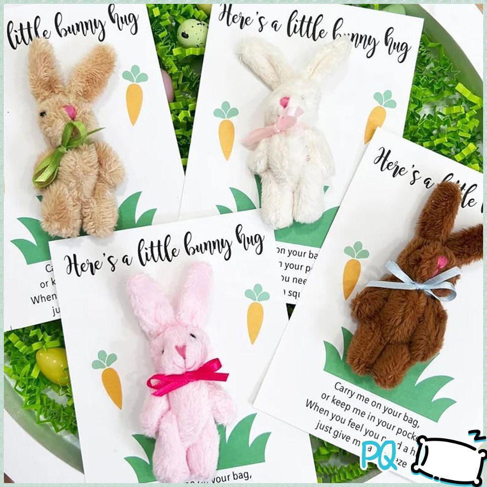 PQ Cuddly Bunny Pocket Hug, กระต่ายยัดไส้ Plush Easter Pocket Hug Token ...