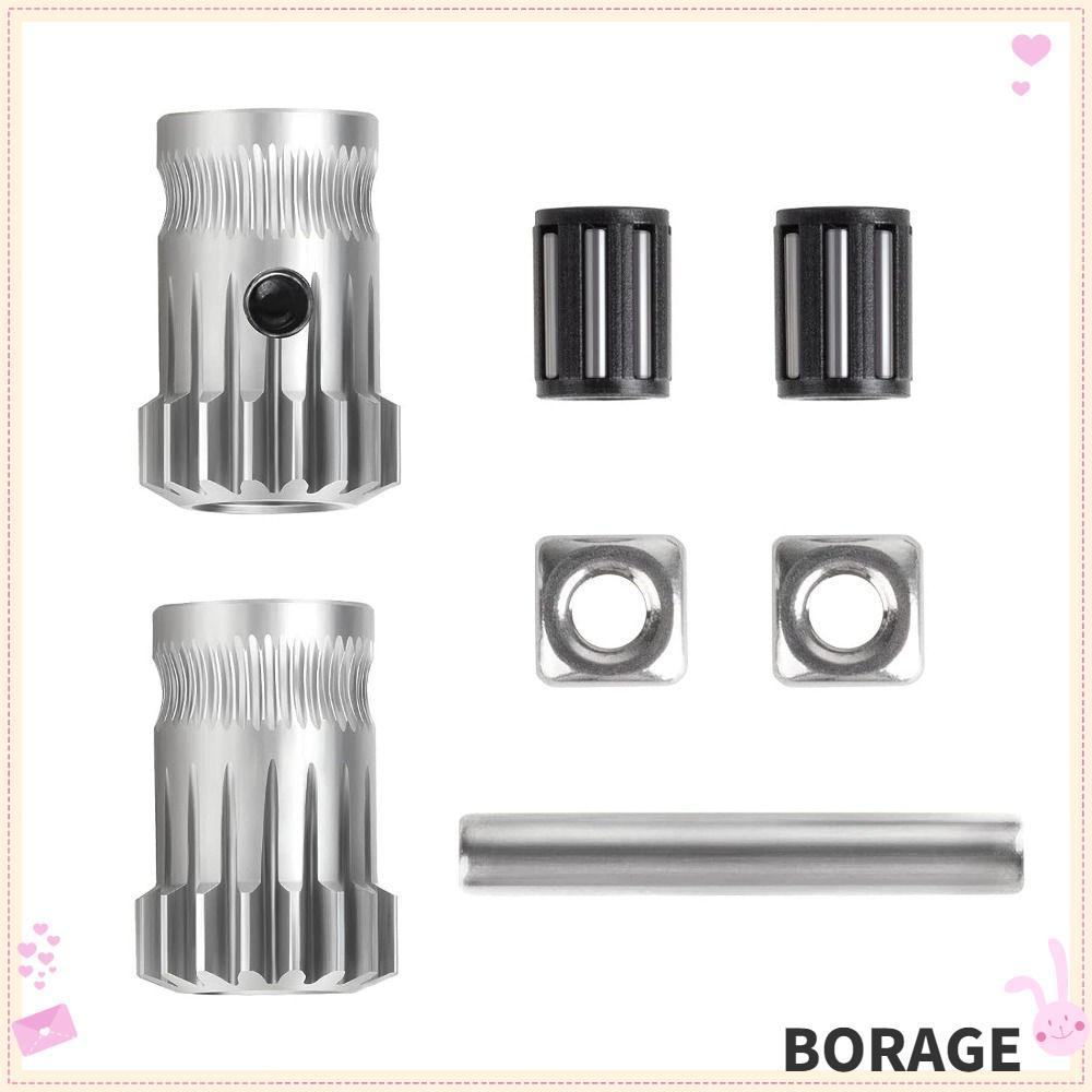 BORAG Dual Drive Gear Extruder Kit, Hardened Steel ชุบนิกเกิลไดรฟ์ ...