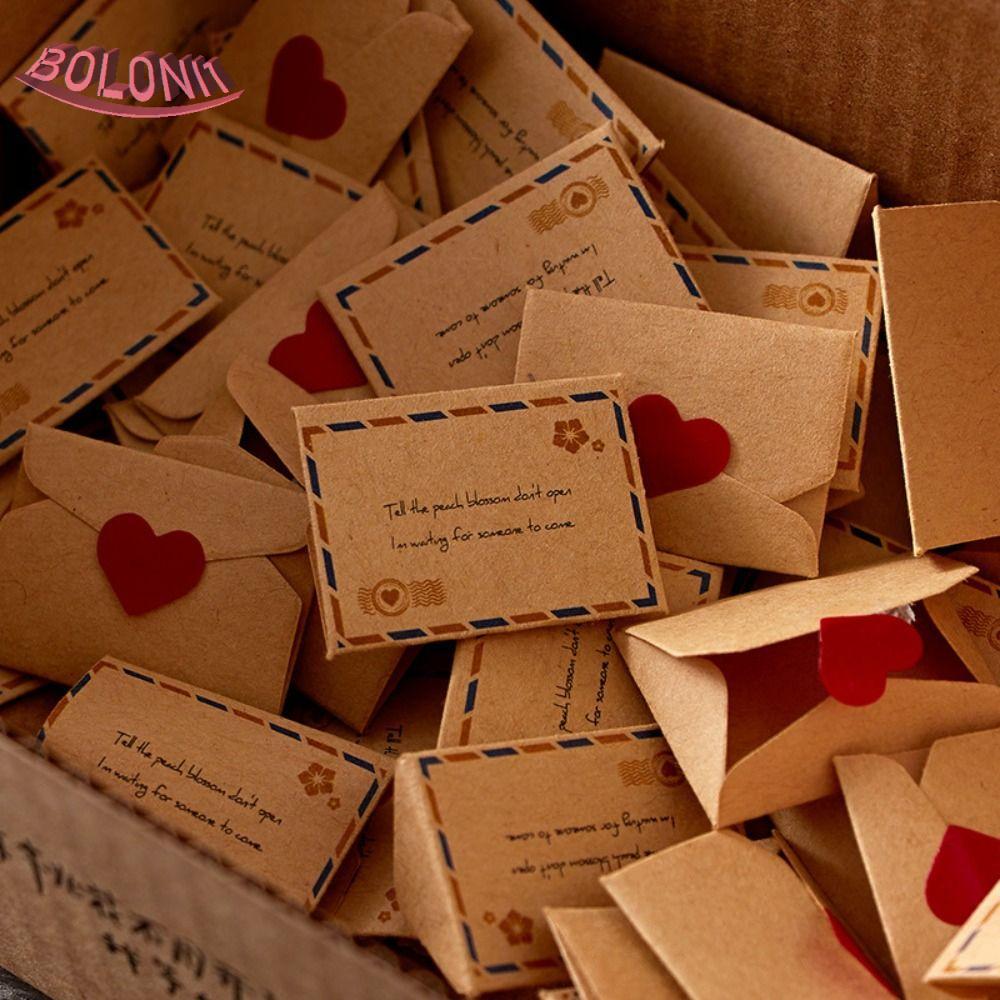 BO Mini Love Letter ชุด, 100 สัญญา/อวยพร/เพื่อทํารายการ Selfmade Love ...