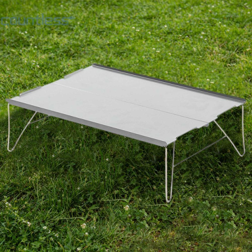 coo Compact Mini Camping Table พร้อมกระเป๋าอลูมิเนียม Mini Table ...