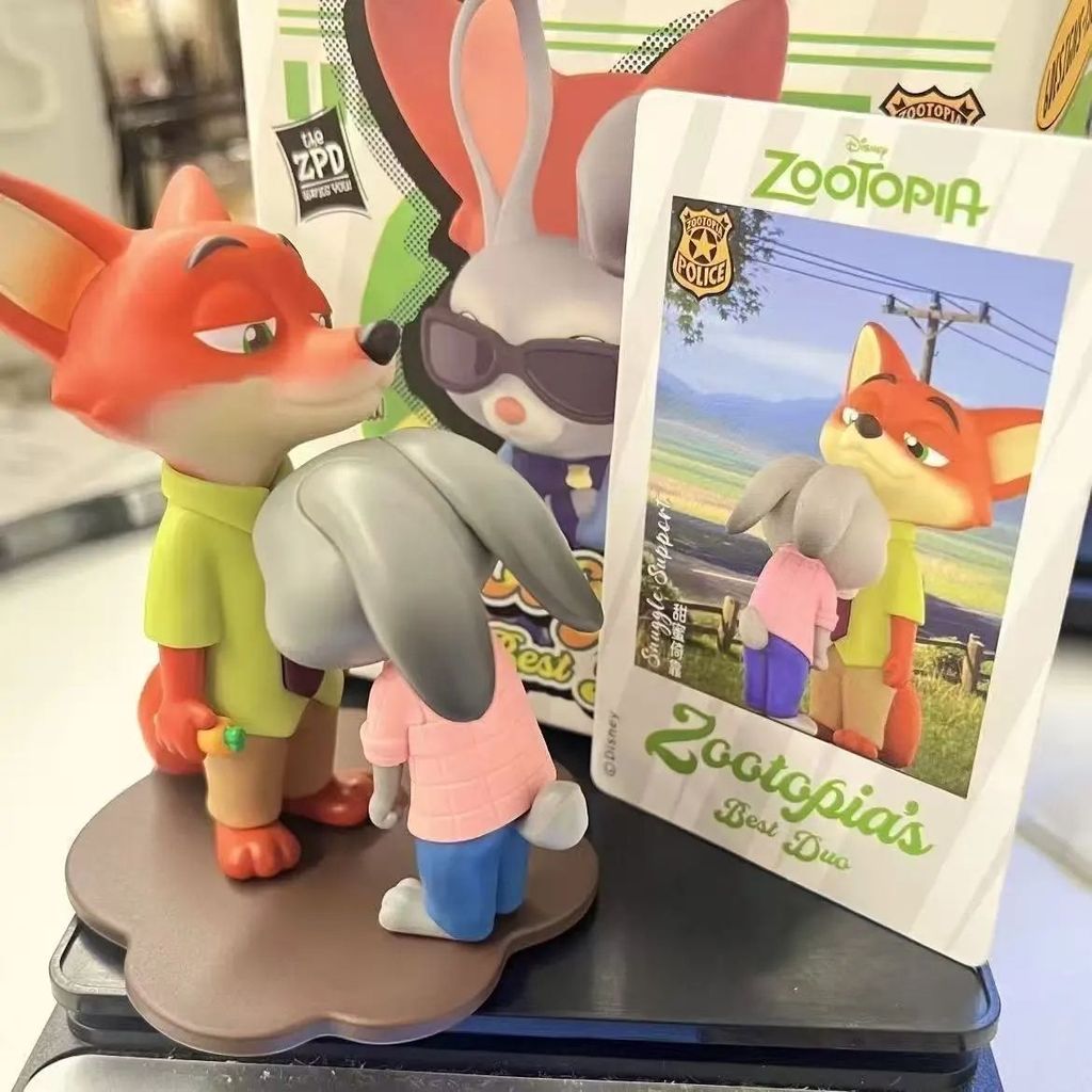Zootopia 2 Judy Nick คู่รูป Best Partner ตุ๊กตาของเล่นเครื่องประดับของ ...