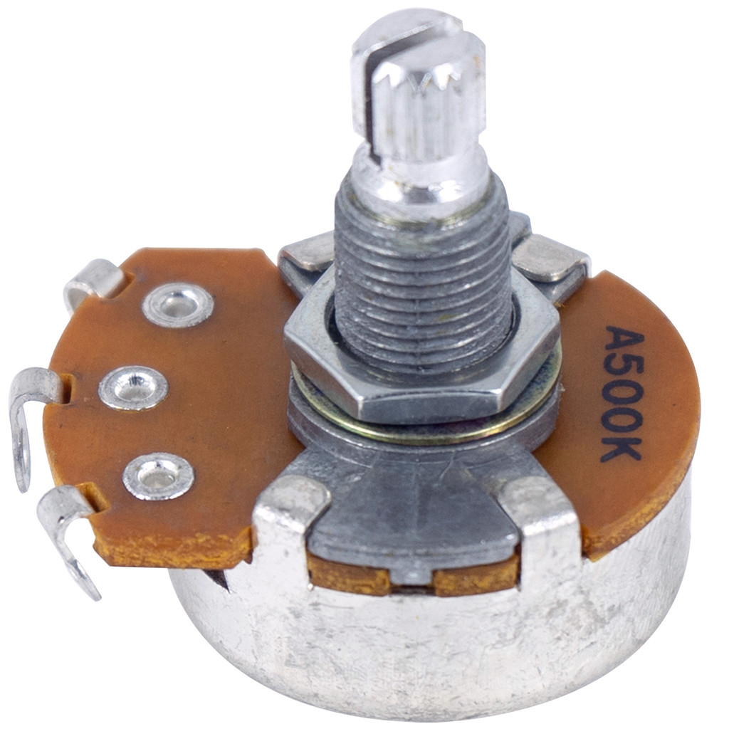 Paramount H64 ปุ่มหมุนโทน A500K Ohm ก้านยาว ขนาดใหญ่ (Audio Pot Guitar ...