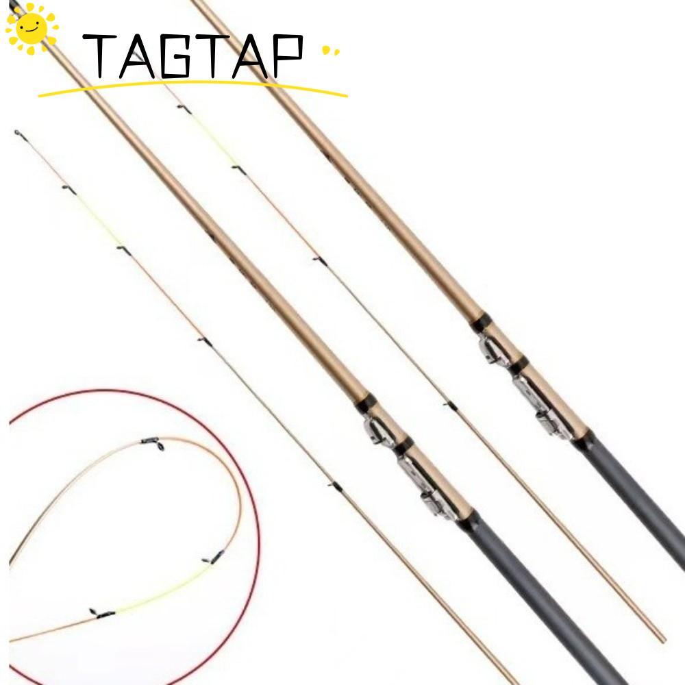 TAGTAP Shore Casting Rod, 1.3 เมตรความยืดหยุ่นสูงไฟเบอร์กลาสแพเบ็ดตกปลา ...
