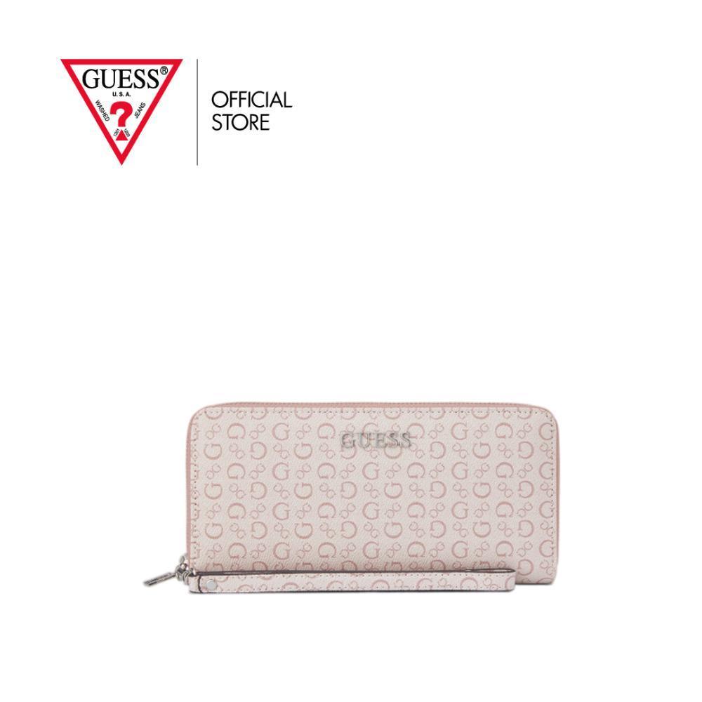 กระเป๋า Guess รุ่น V3113146 REMY SLG LARGE ZIP AROUND สีชมพู | Shopee ...