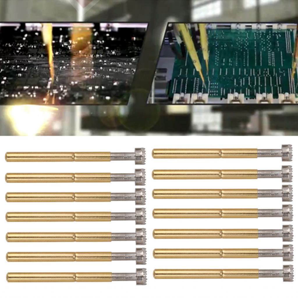 Spring Test Probe สปริงโหลด Pin 100 ชิ้นสำหรับอุตสาหกรรม | Shopee Thailand