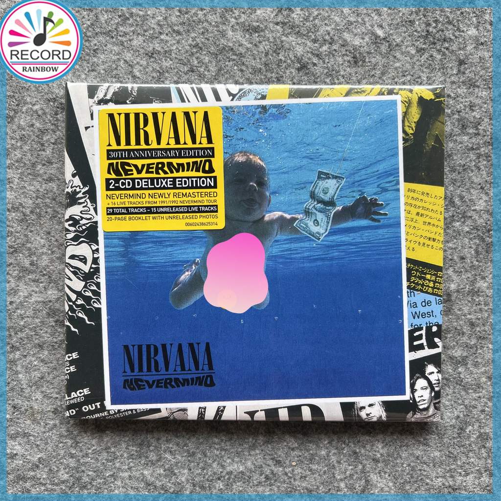 Nirvana Nevermind Original 2CD Brand New Album [Sealed] | Shopee Thailand