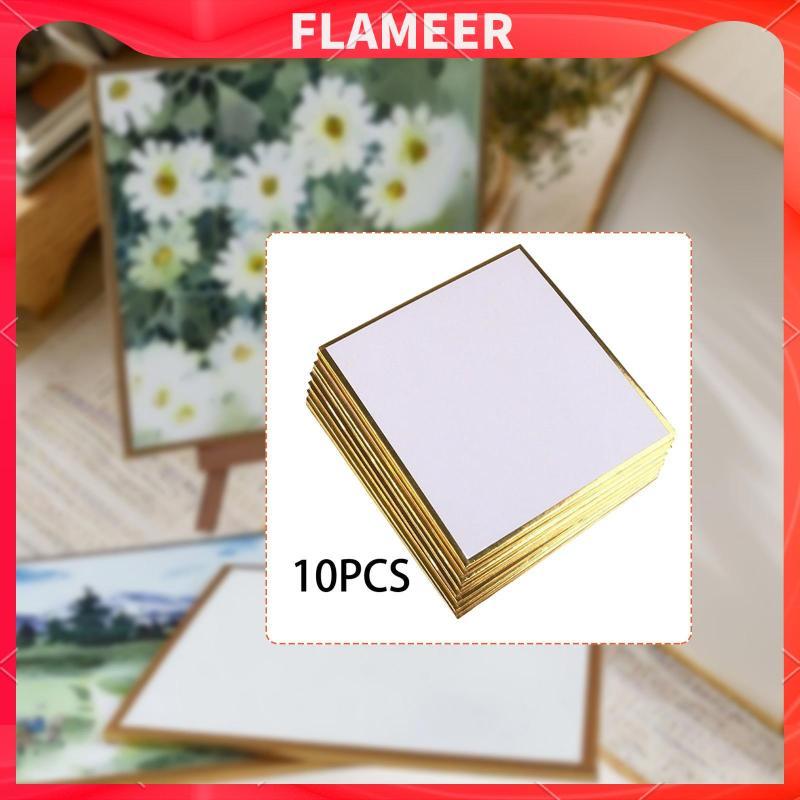 [Flameer] 10 ชิ้น Shikishi Boards อุปกรณ์งานฝีมือ กระดาษ Washi อเนก ...