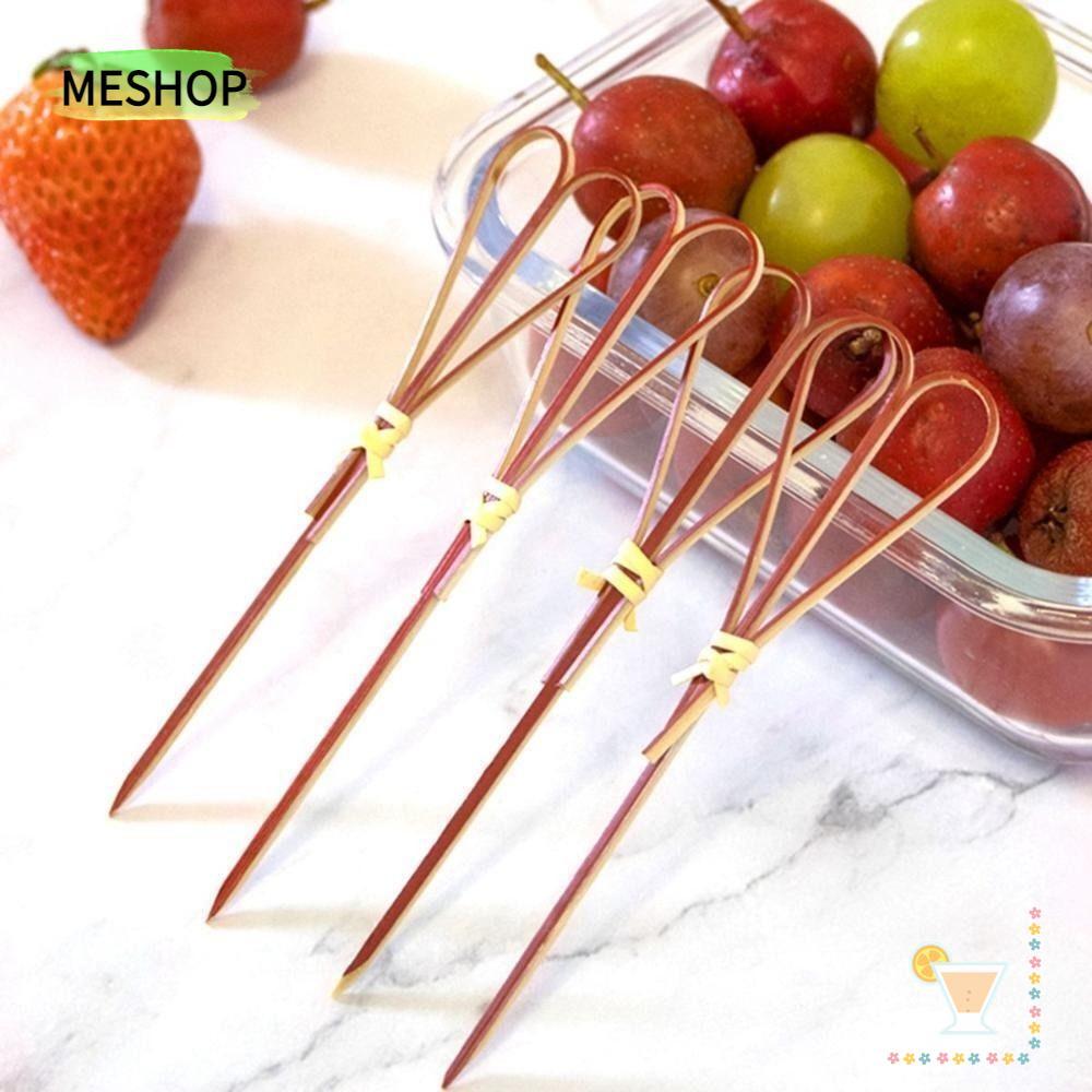 MESHOPTH ไม้จิ้มฟัน Picks Sticks, 100 ชิ้น/ถุง Didi แท่งเสียบตกแต่ง ...