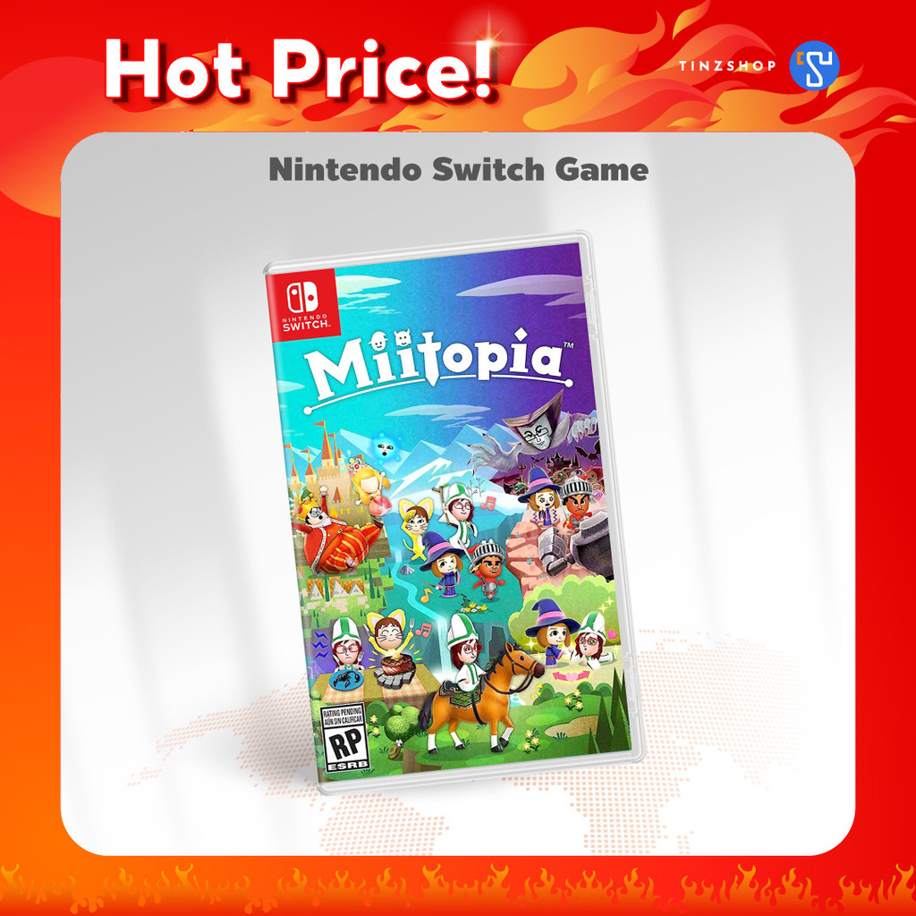 [ส่งด่วน] [Hot Price] Nintendo Switch Game : Miitopia แผ่นเกมลดราคาพิเศษ | Shopee Thailand