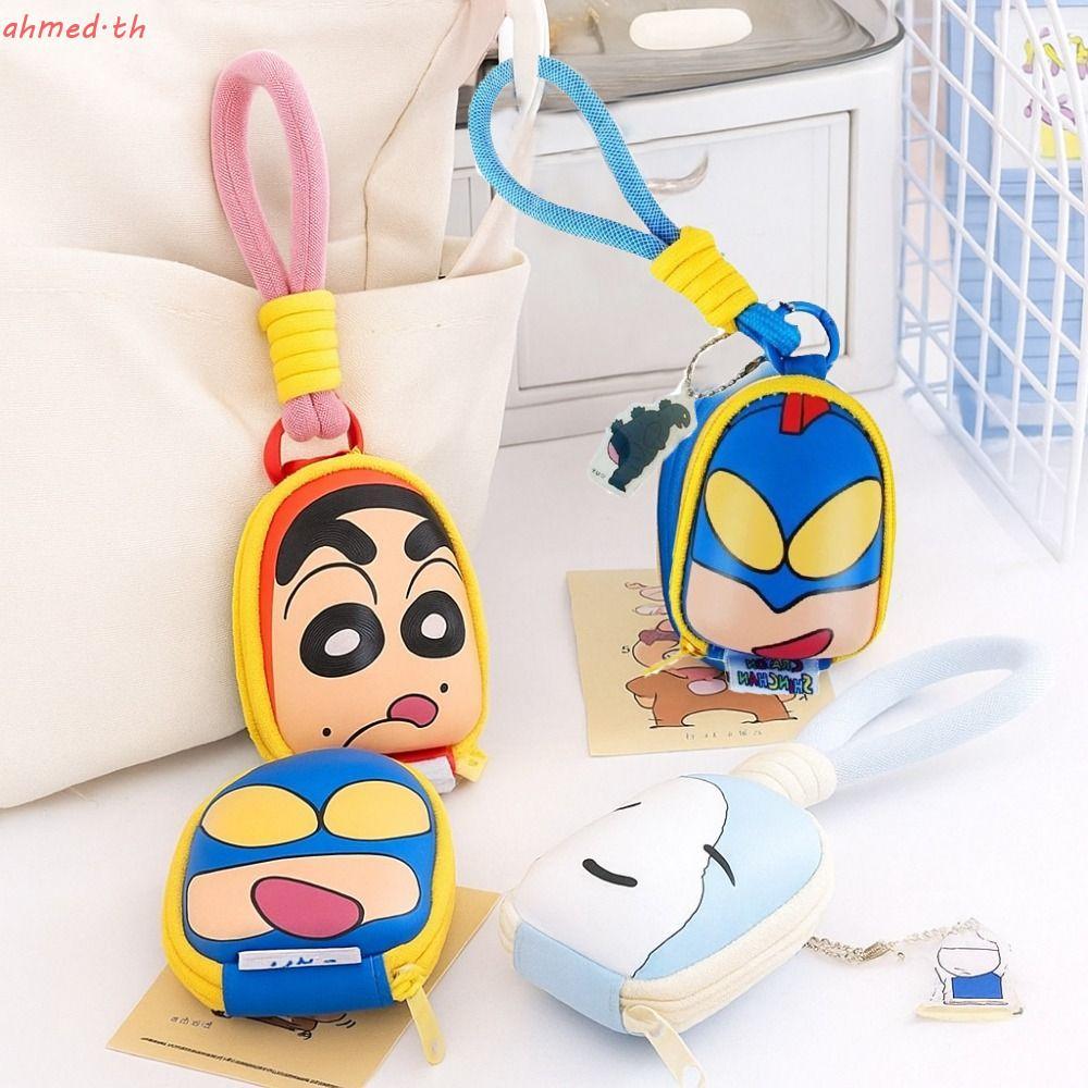 AHMED กระเป๋าสตางค์และใส่เหรียญ สไตล์ Shinnosuke & Chibi Chan ดีไซน์ ...