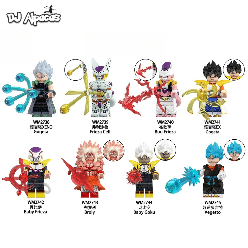 Mini Figures Gogeta Broly ของเล่นตุ๊กตาสะสม | Shopee Thailand