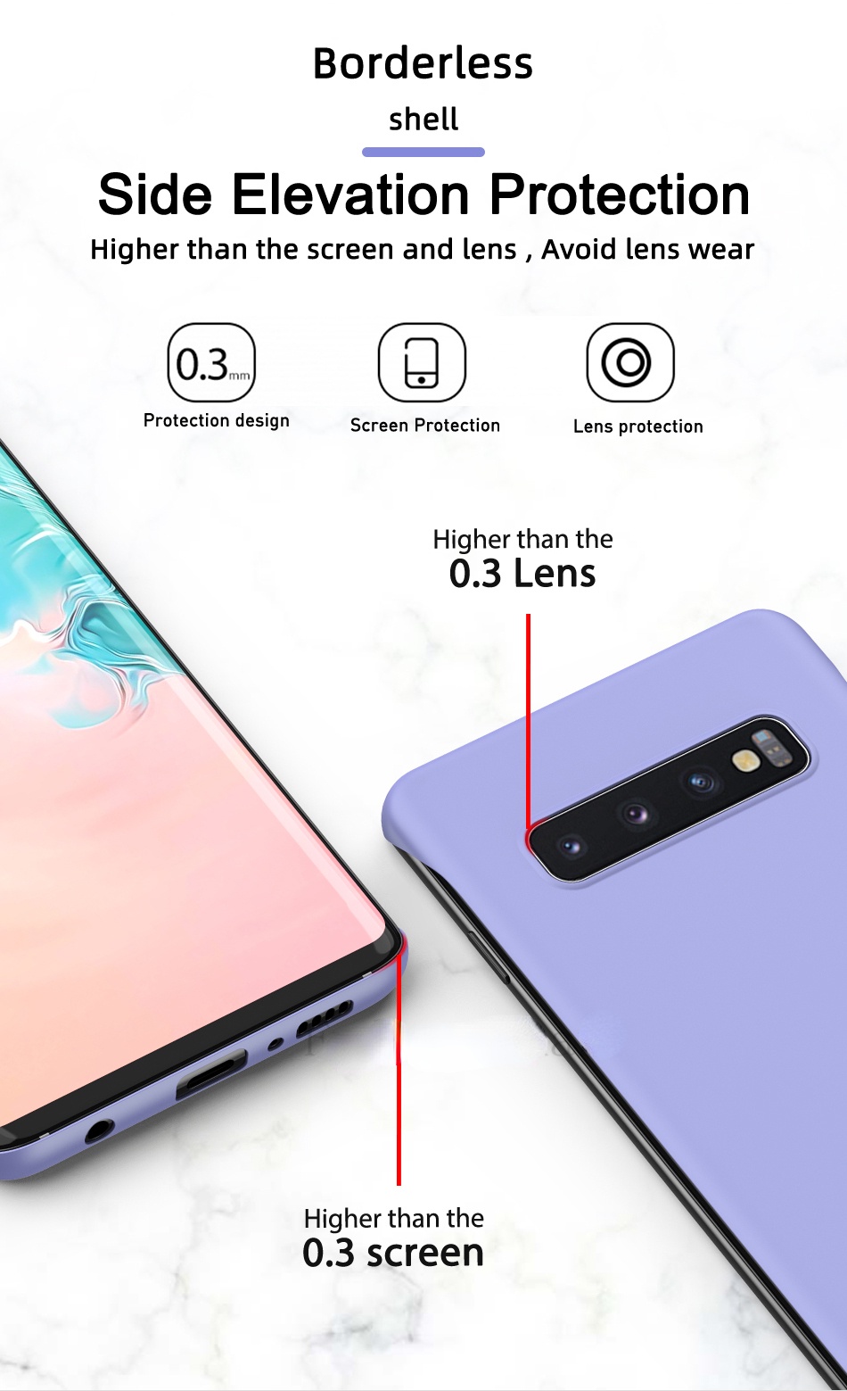 เคส Ultra Thin Slim Hard PC Frameless Case For VIVO X70 X80 Pro+ Matte ...