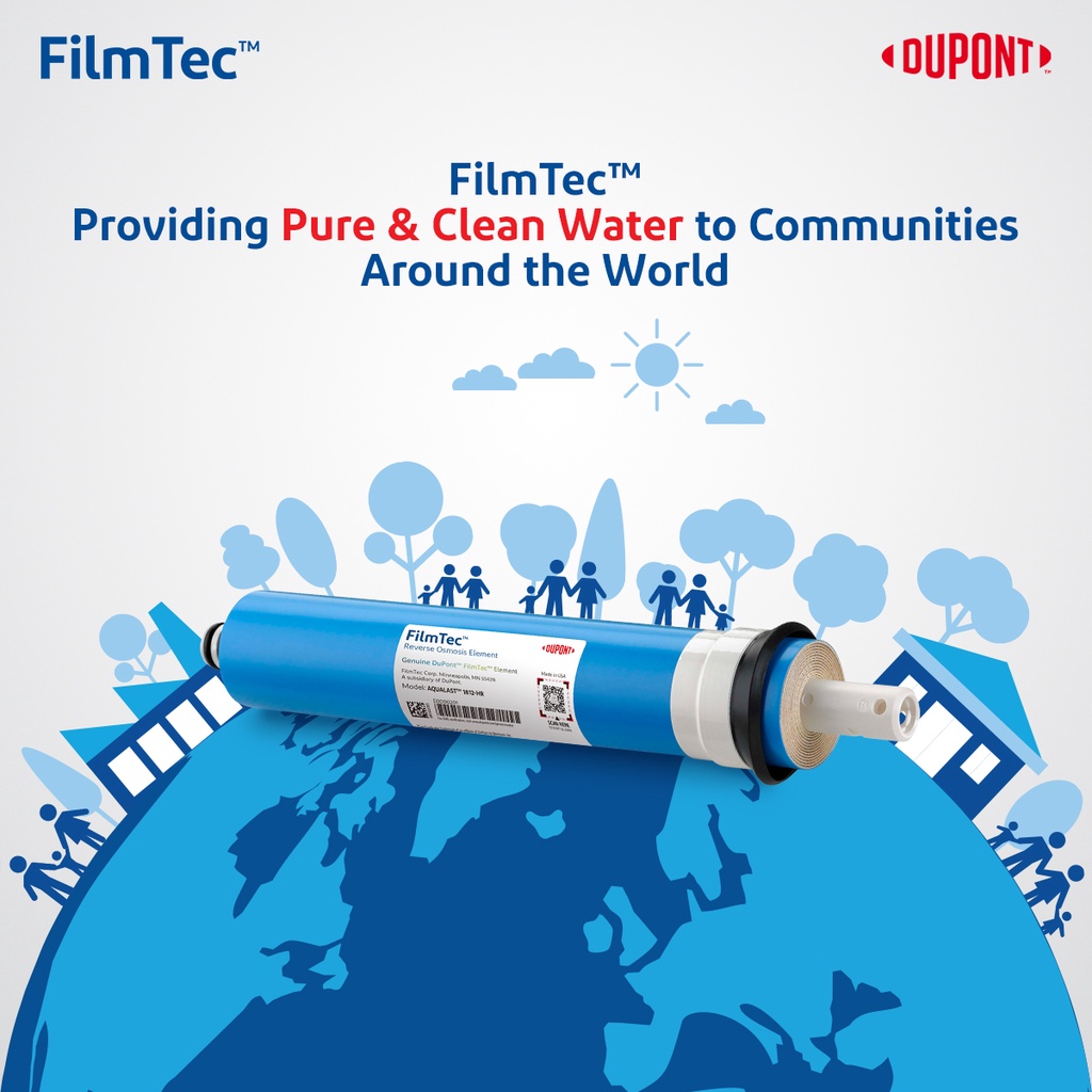 DuPont ™ FilmTec ™ Membrane Element ไส้กรองน้ำดื่ม RO เมมเบรน 50 GPD ...
