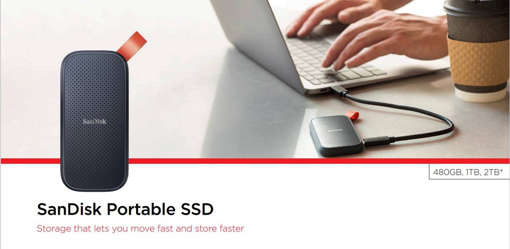 SanDisk Portable SSD 2TB (SDSSDE30-2T00-G26) Read Speed up to 800MB/s | Shopee Thailand