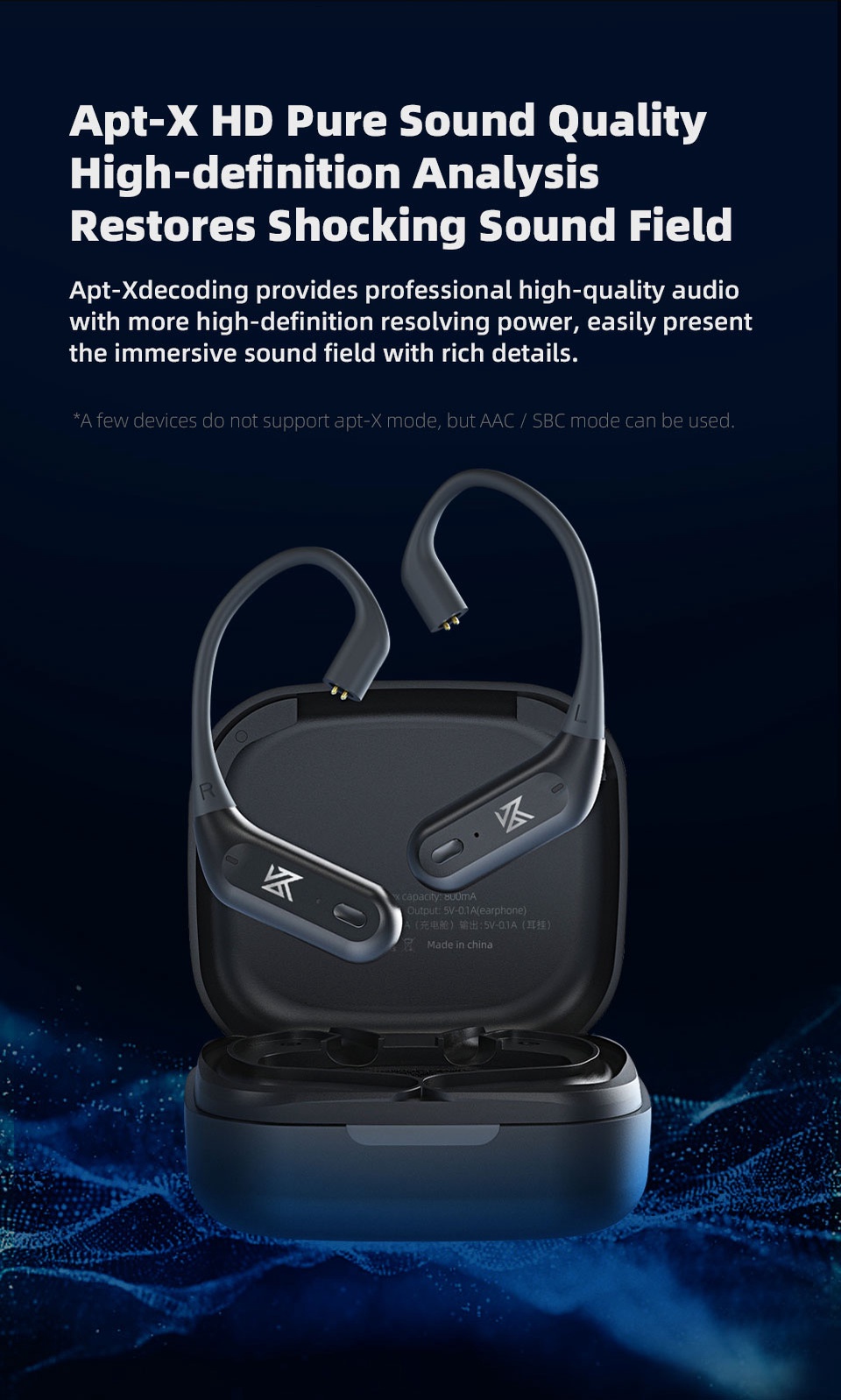 Kz AZ09 Pro หูฟังไร้สาย บลูทูธ 5.2 พร้อมเคสชาร์จ | Shopee Thailand