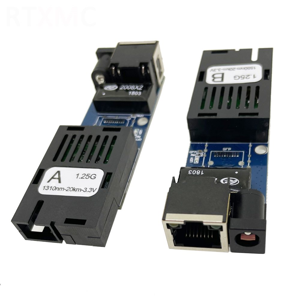 ตัวแปลงสื่อ 1G1E gigabit สวิตช์อีเธอร์เน็ตไฟเบอร์ออปติคอล 1 พอร์ต ไฟ ...