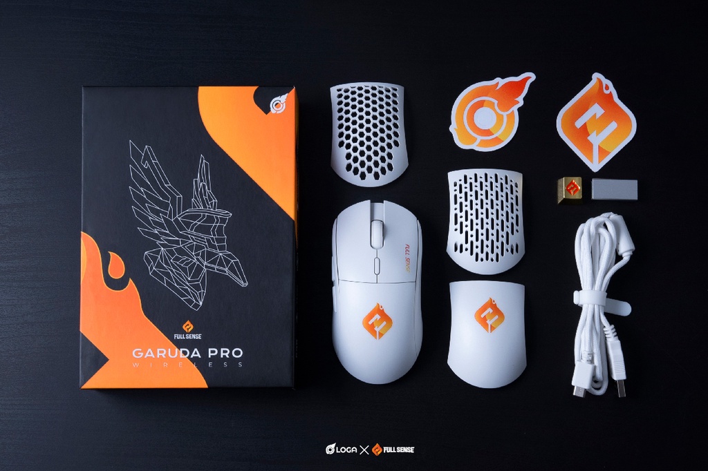 LOGA X FULLSENSE : GARUDA PRO WIRELESS [WHITE] : LIMITED EDITION ...