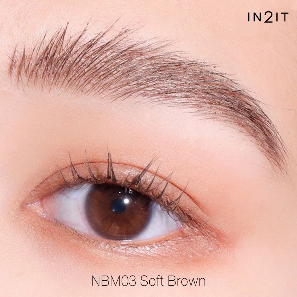 IN2IT Natural Brow Waterproof Eyebrow Mascara - NBM (New Design ...