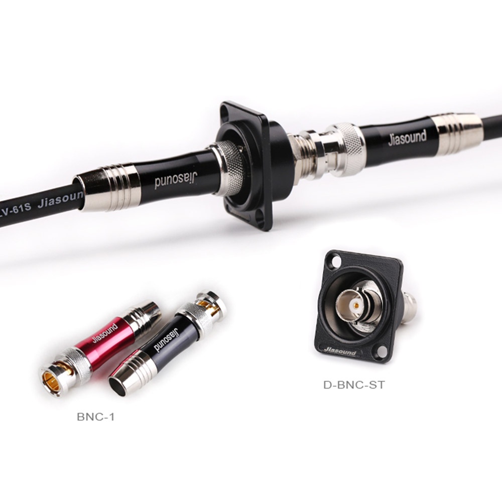 แผงเชื่อมต่อจัมเปอร์วิดีโอ HD-SDI 3G-SDI BNC 1U Rack Patch Panel 4 8 12 ...