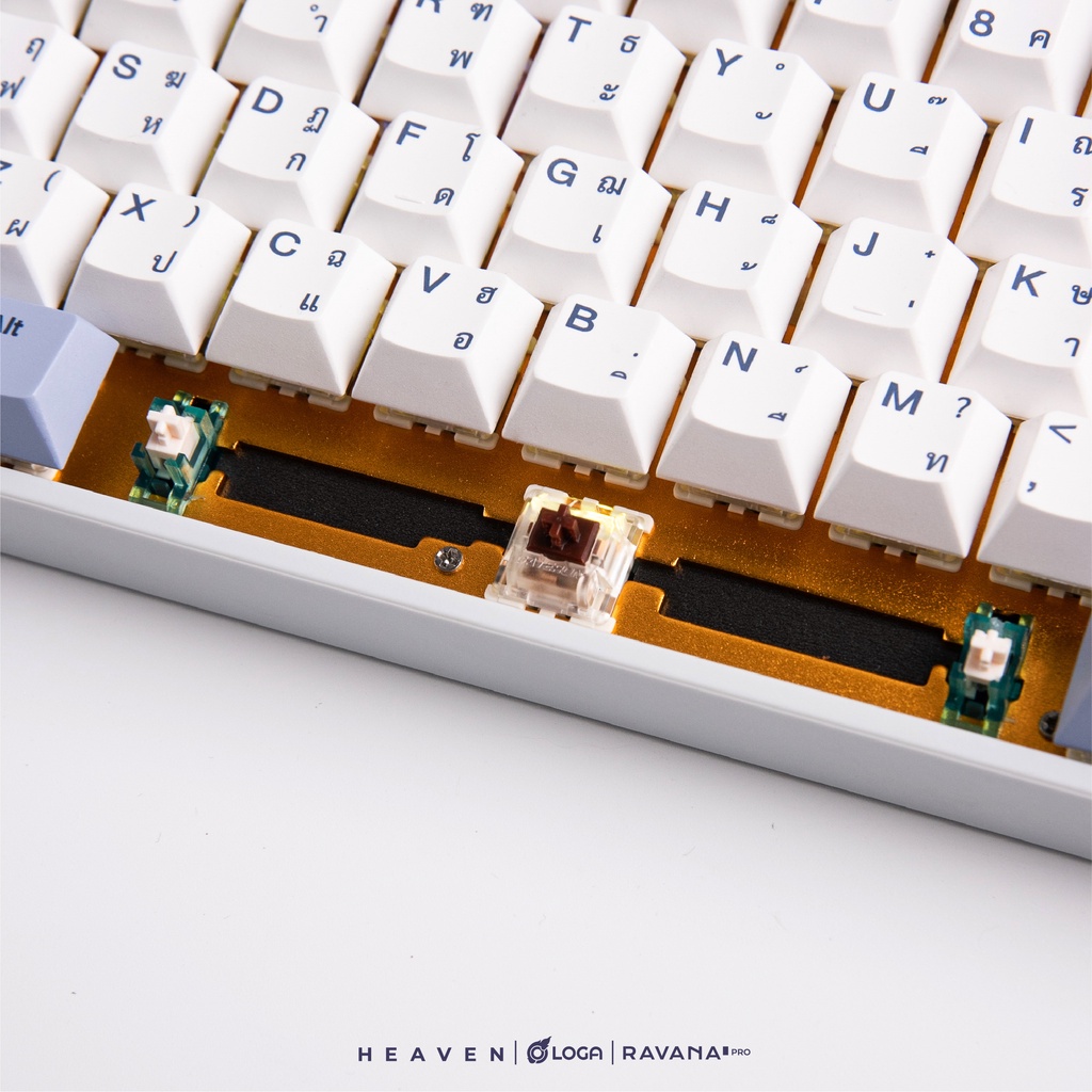 LOGA Ravana PRO : HEAVEN edition tri-mode Mechanical keyboard (USB-C ...