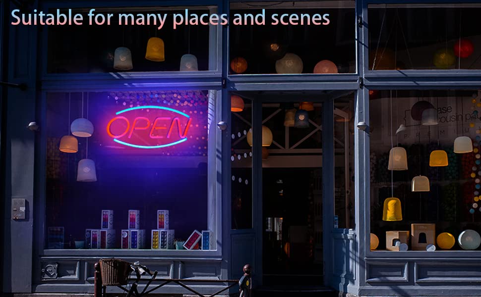 UNOLUX เปิดป้าย LED Neon Light ไฟ LED สำหรับตกแต่งห้องนอนห้อง Gaming ...