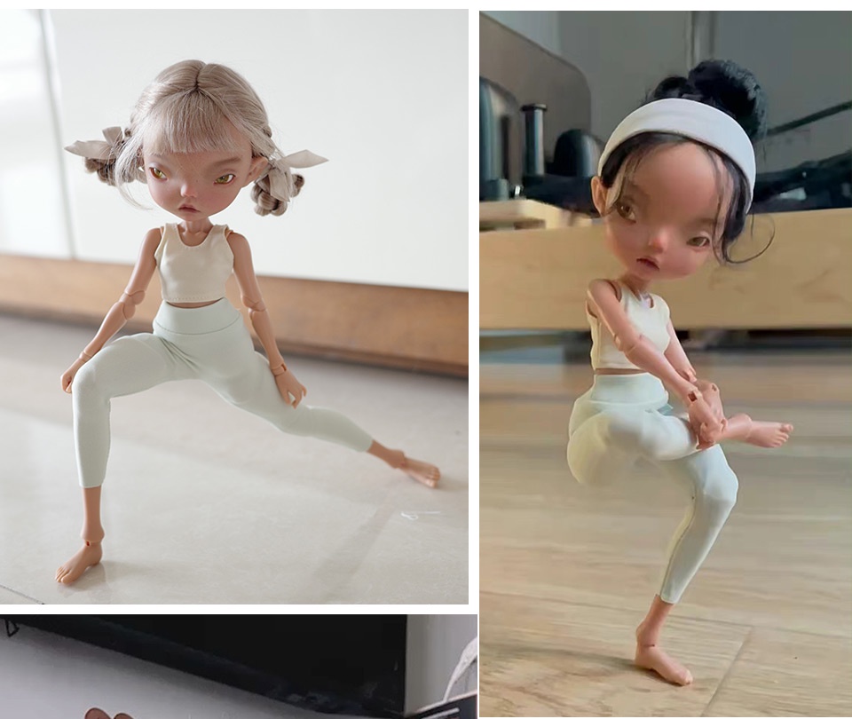 ตุ๊กตาอนิเมะเซอร์ไพรส์ BJD Daisy Nana Amber Bratz Azone ขนาด 1:6 ของ ...