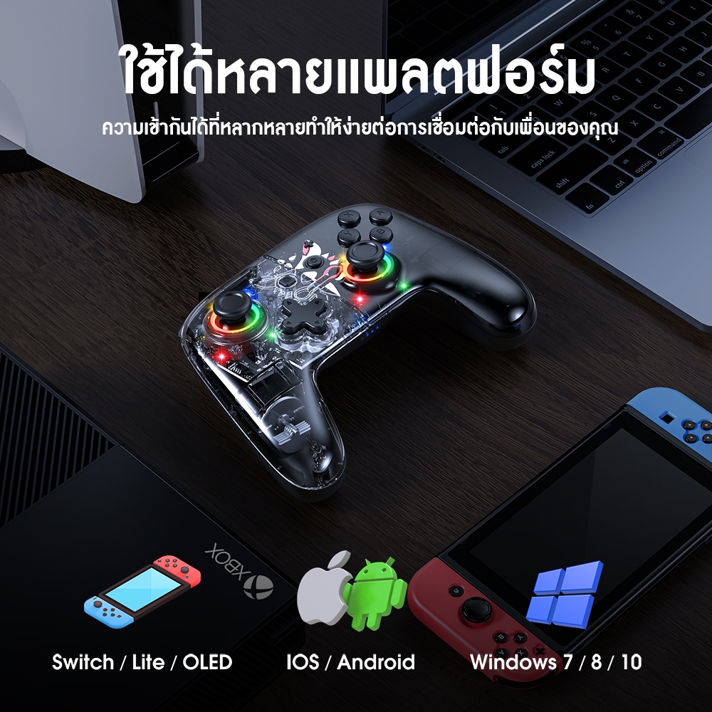 ONIKUMA SA'ME WIRELESS CONTROLLER จอยเกมไร้สาย จอยเกมสำหรับมือถือ/PC ...