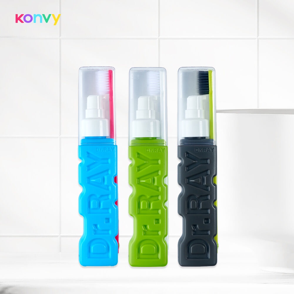 Dr.ray Travel Kit Tooth Brush 1pc + Toothpaste 90g ดร. เรย์ยาสีฟันและ ...