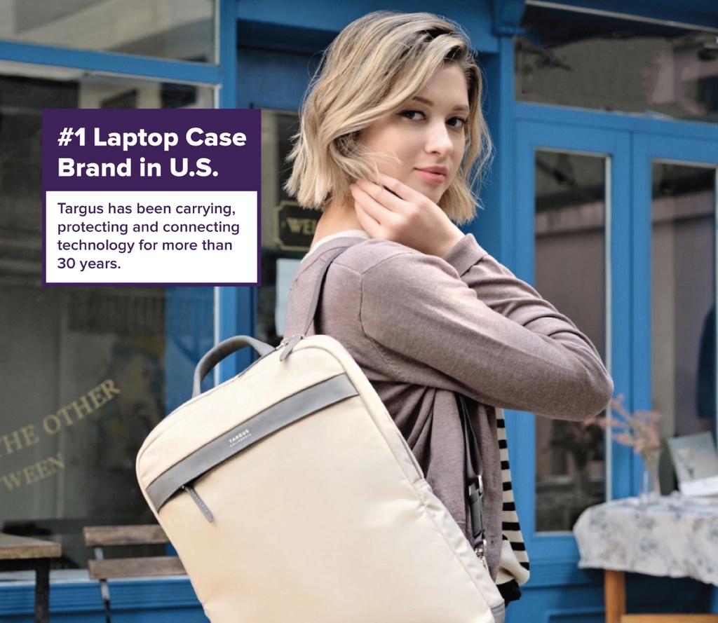Targus Newport Ultra Slim Backpack 15” (TBB598) กระเป๋าสำหรับใส่โน๊ตบุ๊ค/Macbook Pro ดีไซน์สวย ...