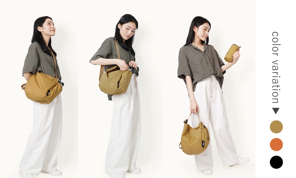 HELLOLULU Reese Daily Duo Shoulder Bag (L) กระเป๋าสะพายข้าง อเนกประสงค์ ใบใหญ่สุดของรุ่น RE ...