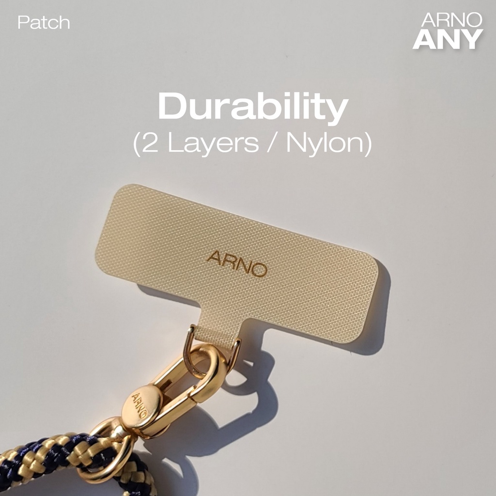ARNO Phone Strap 'ANY +Strap' (Patch + Carabiner +Strap / 25 Types ) | Shopee Thailand