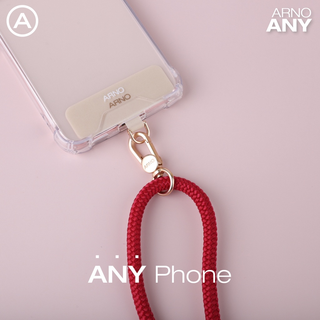 ARNO Phone Strap 'ANY +Strap' (Patch + Carabiner +Strap / 25 Types ) | Shopee Thailand