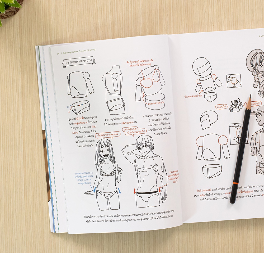 Infopress(อินโฟเพรส)หนังสือ Drawing Comics Dynamic Drawing ...